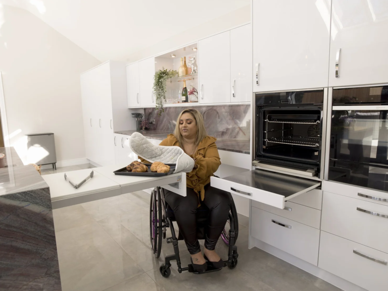 Wheelchair Accessible Kitchen that wow’s with design! | moorgatekitchens.co.uk